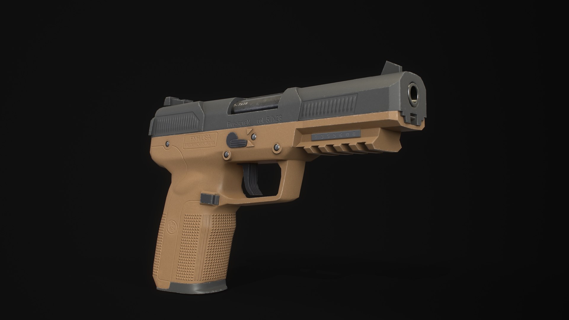 FN Five-seveN Model - TurboSquid 1812637