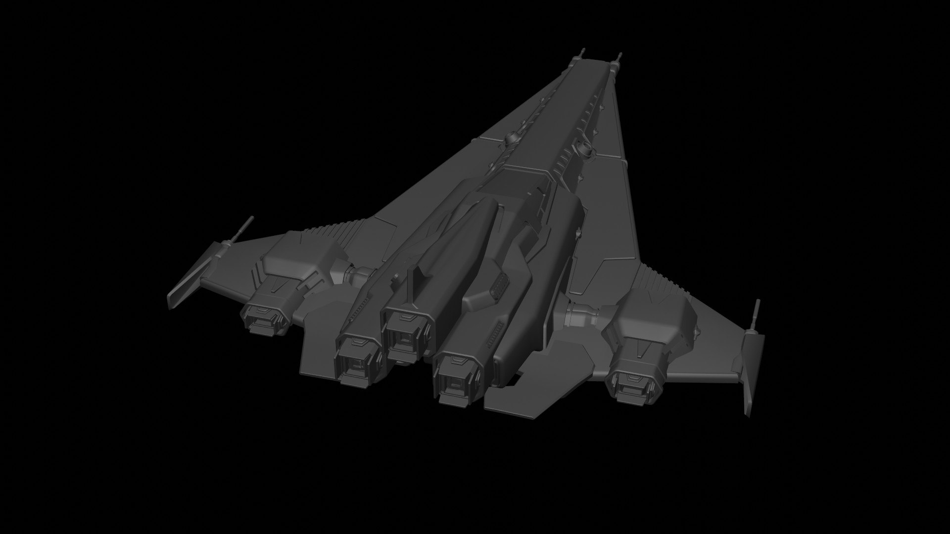 Spaceship Model - TurboSquid 1799030