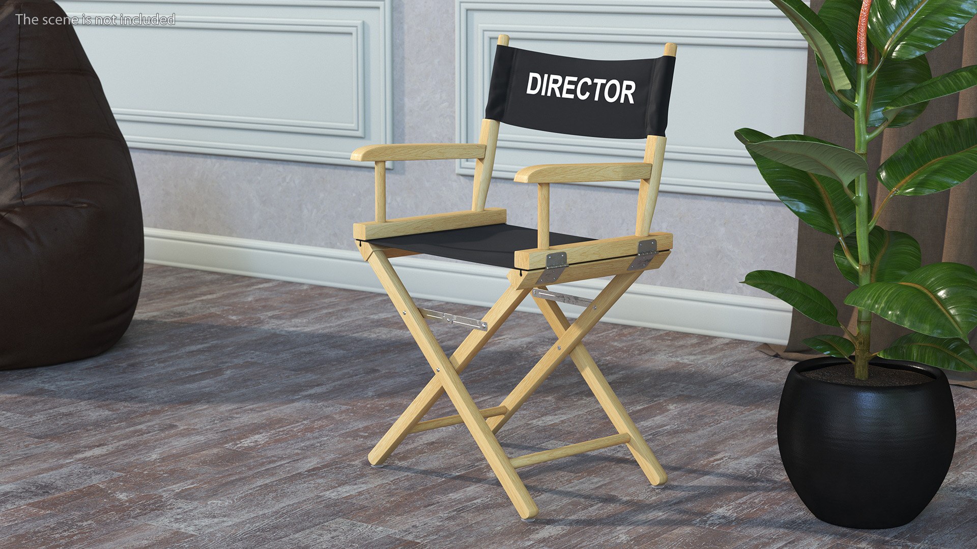 Premium Directors Chair Model - TurboSquid 2218411
