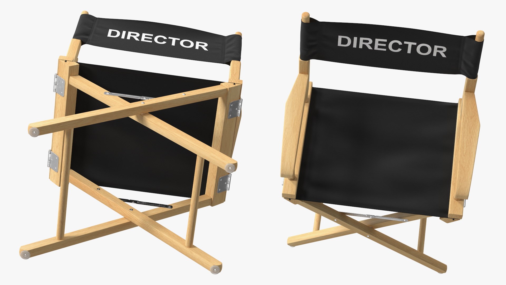 Premium Directors Chair Model - TurboSquid 2218411