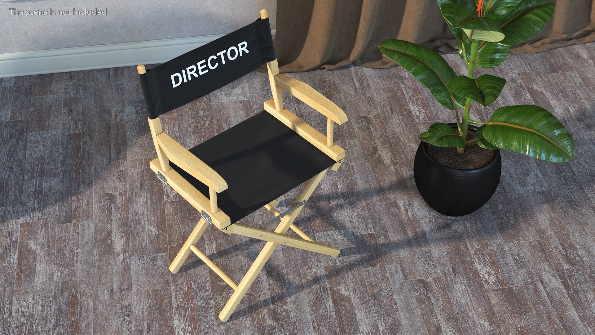 Premium Directors Chair Model - TurboSquid 2218411
