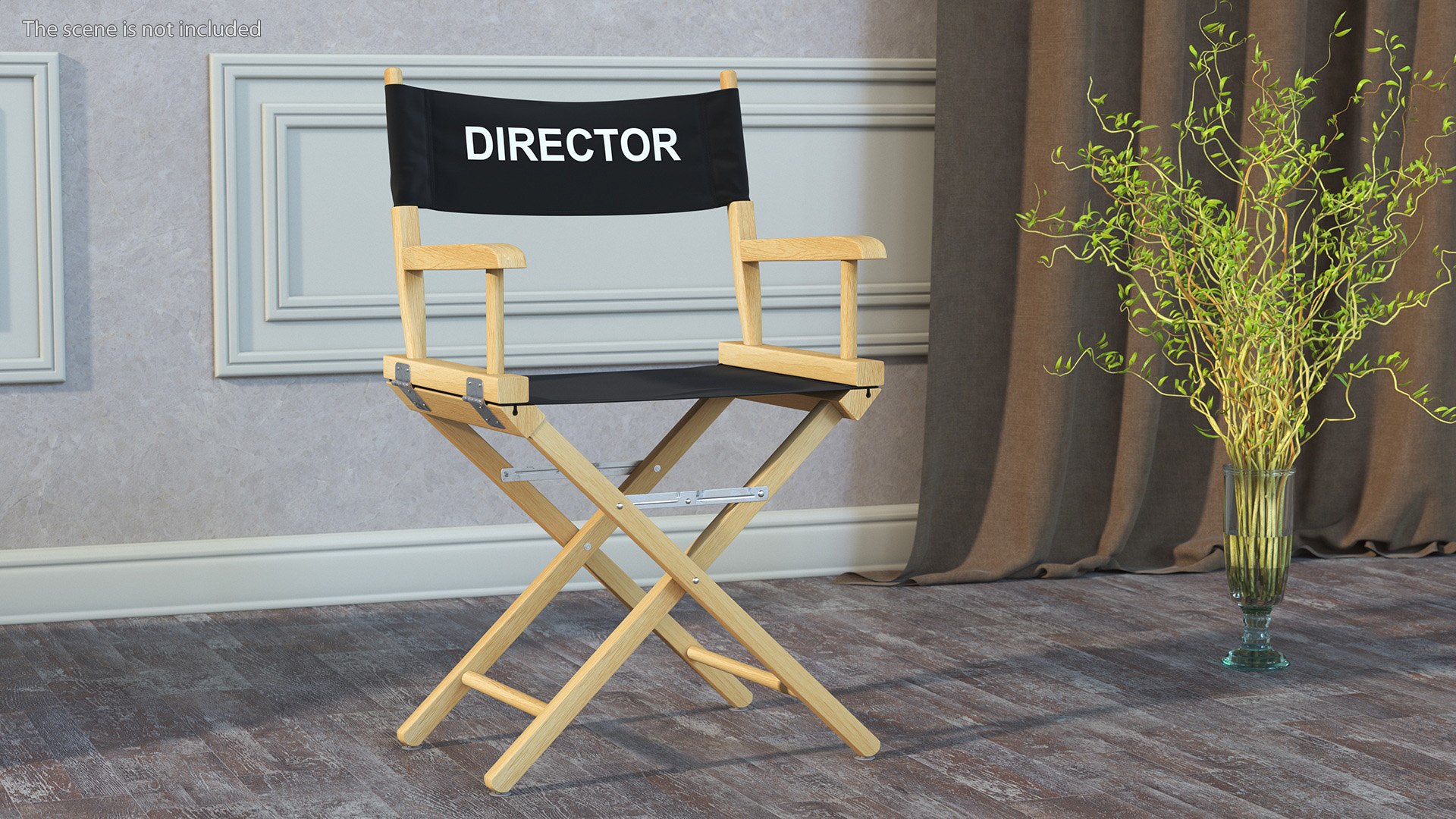 Premium Directors Chair Model - TurboSquid 2218411