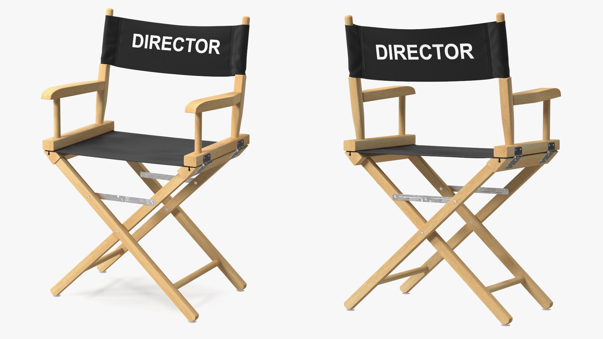 Premium Directors Chair Model - TurboSquid 2218411