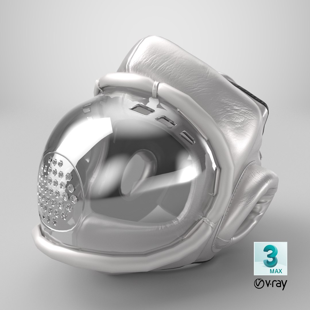 Kudo Head Guard Playwell White 3D Model - TurboSquid 2187575