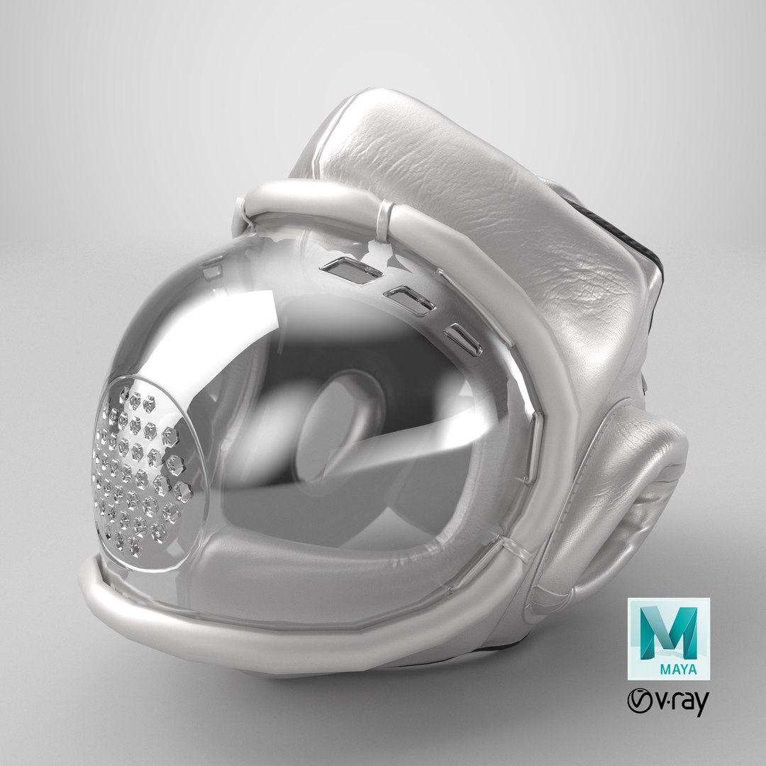 Kudo Head Guard Playwell White 3D Model - TurboSquid 2187575