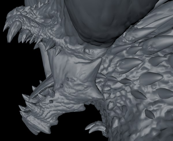 Nergigante 몬스터 헌터 월드 3D 모델 - TurboSquid 1529698