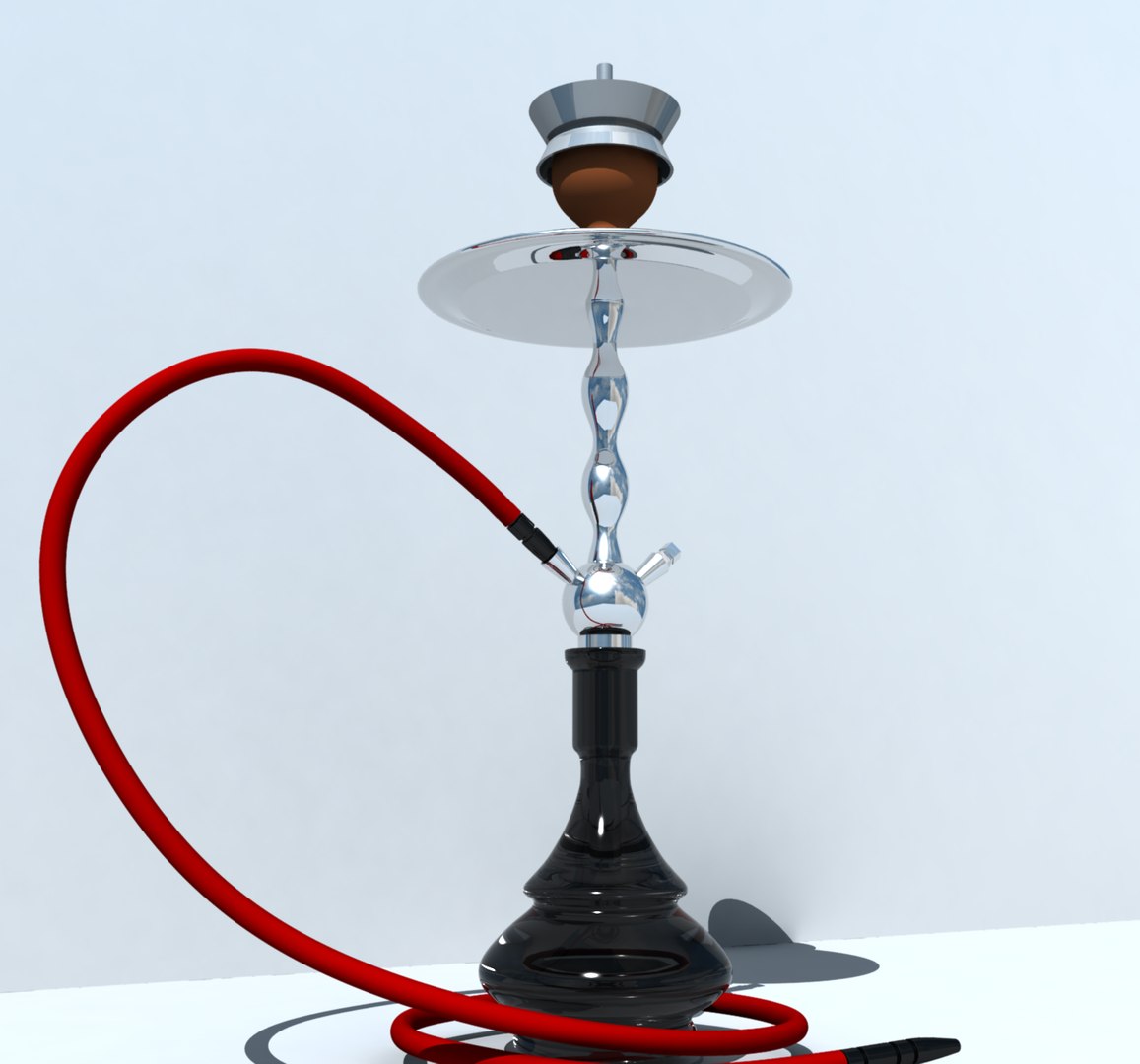 3d Hookah - Shisha Nargila Model