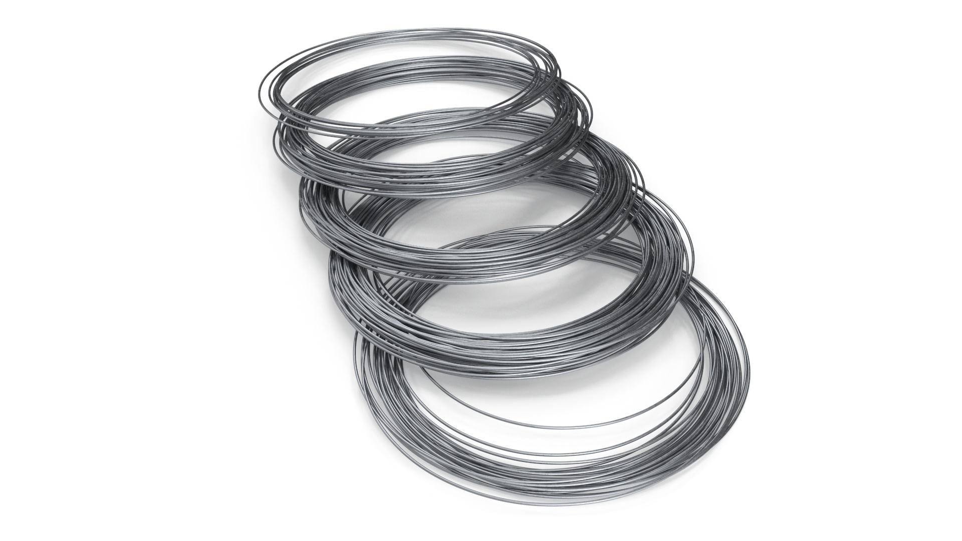 3D Twisted Stainless Steel Wire - TurboSquid 2185882