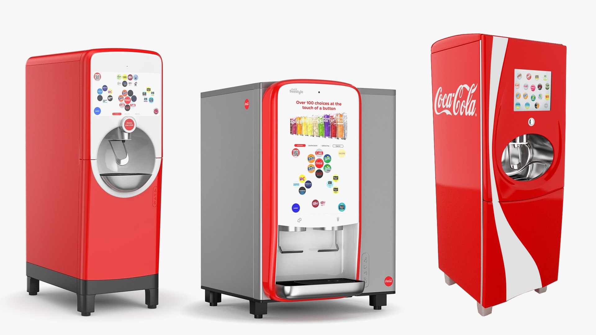 Coca Cola Freestyle 3D - TurboSquid 2346312