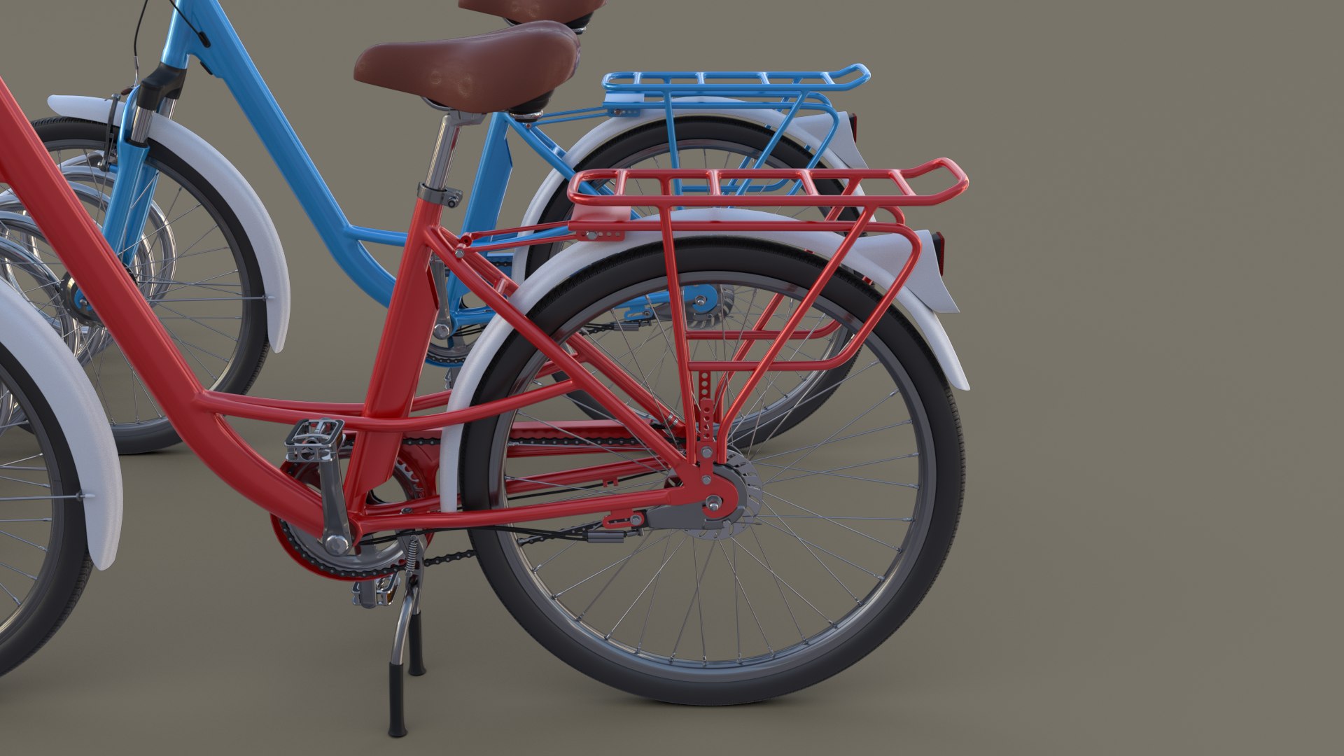 3D Spiral Bike Stand Model - TurboSquid 1395469