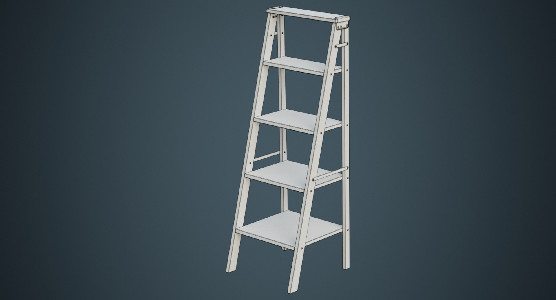 3D step ladder 1c model - TurboSquid 1441335