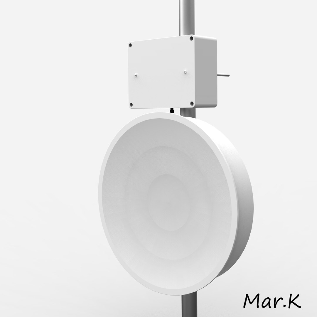 Wireless Antenna 3d Model