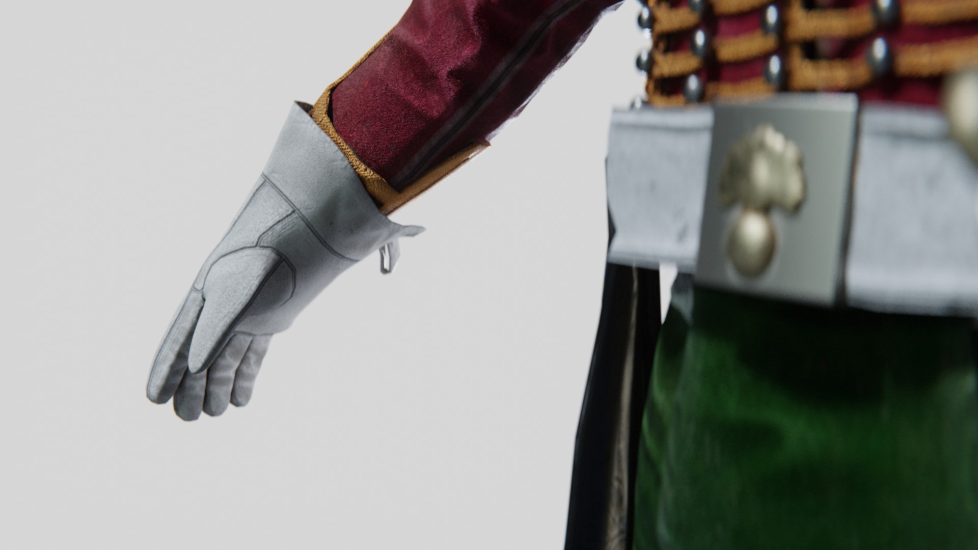 3D Soldier Napoleon High Rank Officer Rigged Model - TurboSquid 2017404