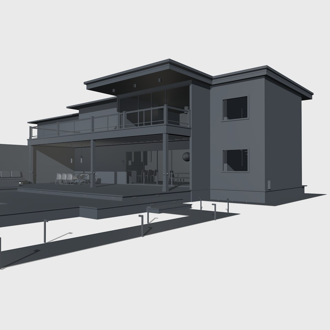 3D Model Simple Pool Deck - TurboSquid 1262515