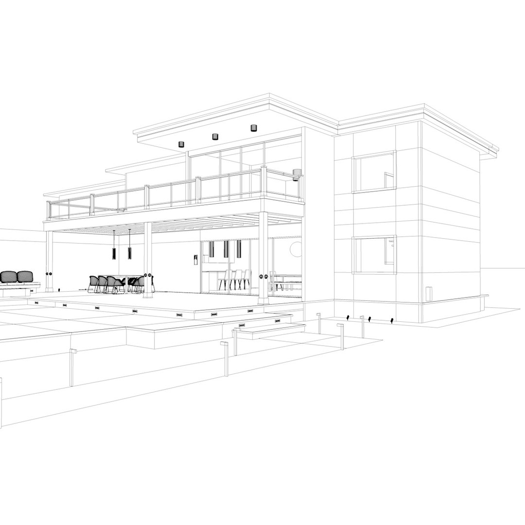 3D Model Simple Pool Deck - TurboSquid 1262515