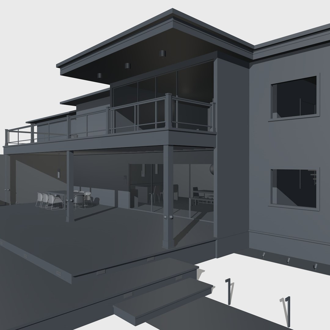 3D Model Simple Pool Deck - TurboSquid 1262515