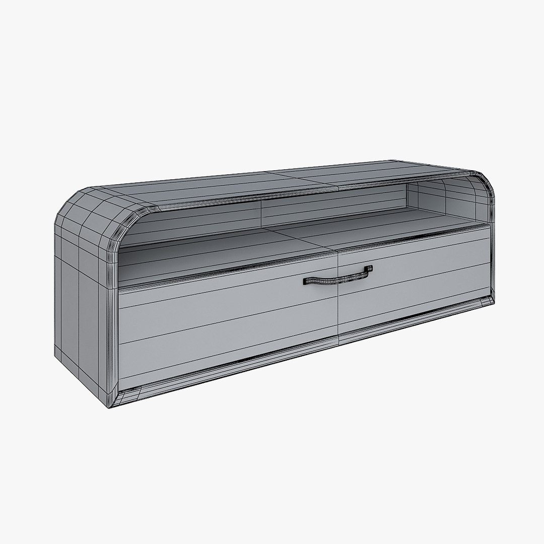 Tv Table 3d Model