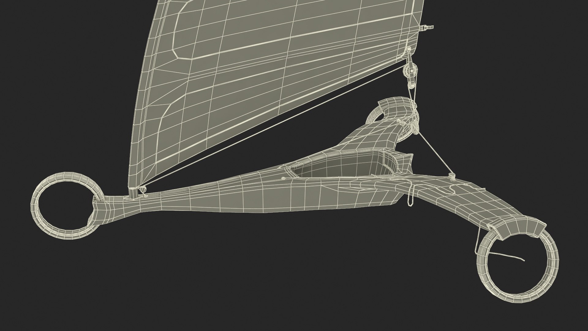 3D Modern Land Sand Yacht Blue Rigged - TurboSquid 2218565