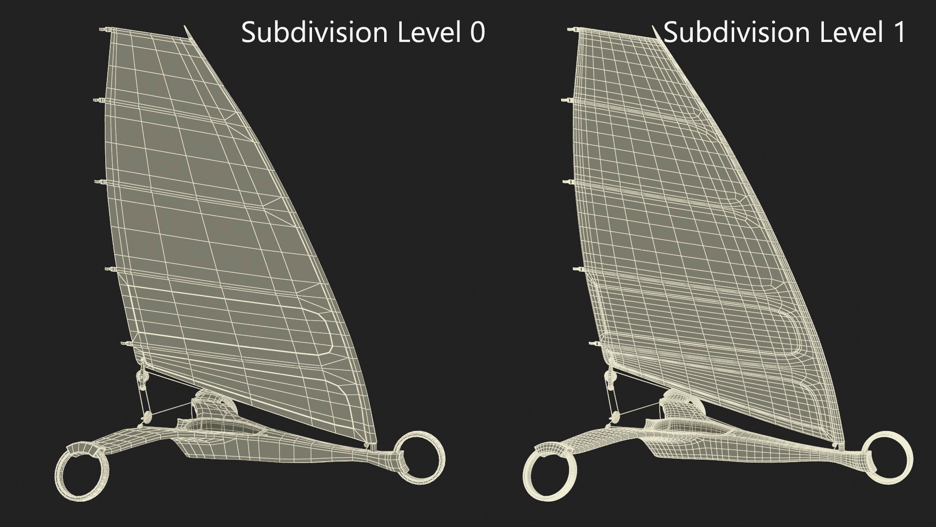 3D Modern Land Sand Yacht Blue Rigged - TurboSquid 2218565