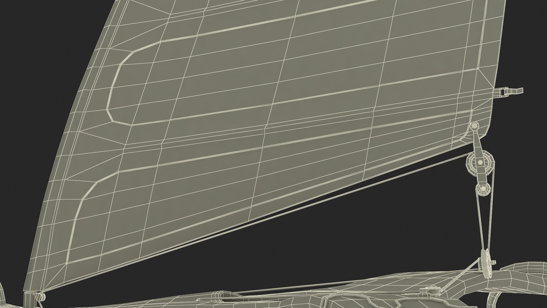 3D Modern Land Sand Yacht Blue Rigged - TurboSquid 2218565