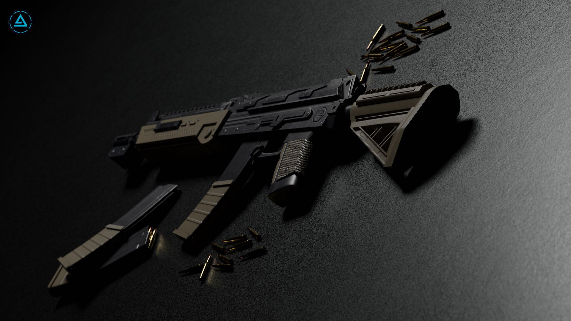 3D AKH 21 Rifle Low-poly Model - TurboSquid 1927034