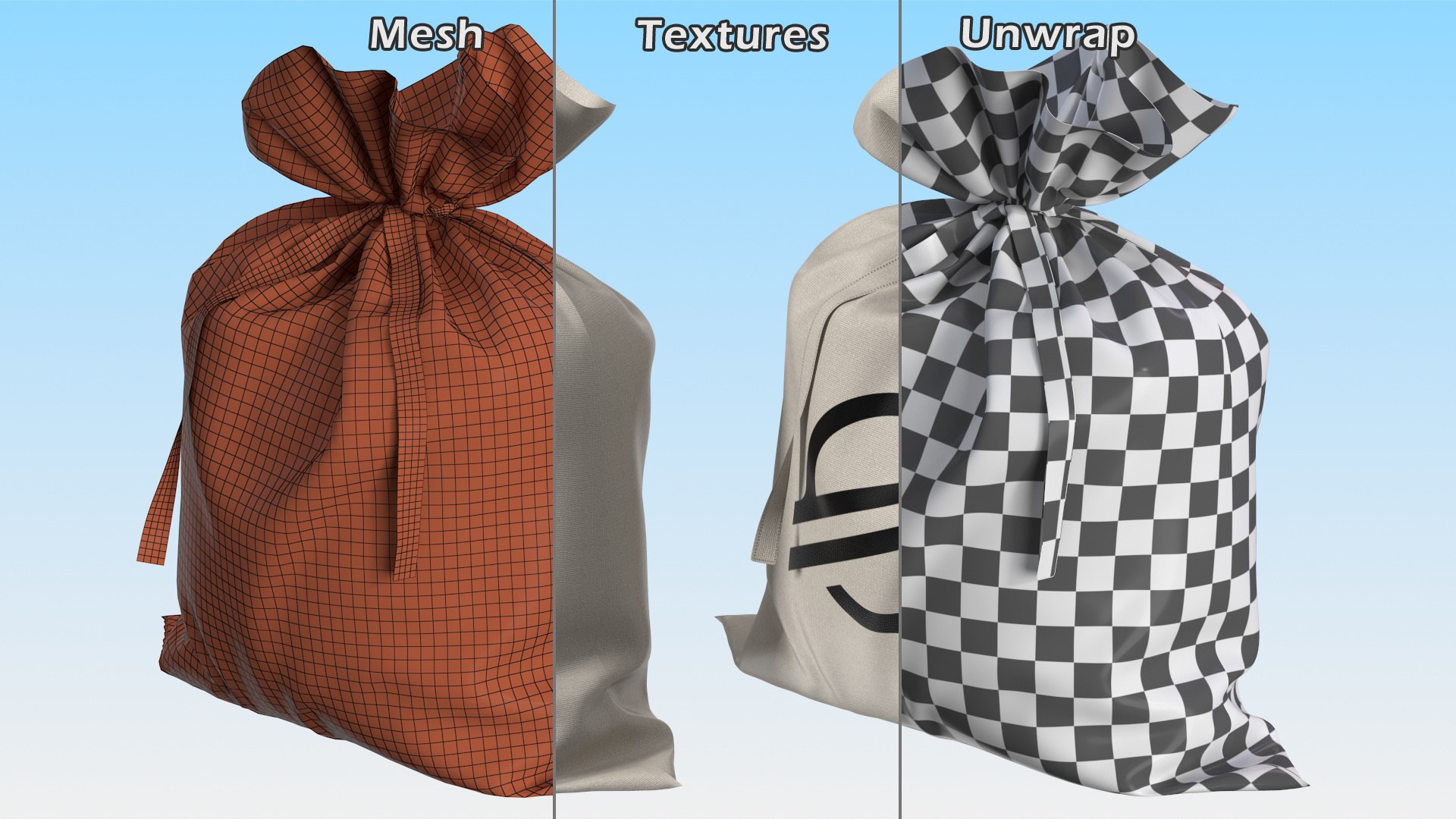 Money Bag Stellar 3D model - TurboSquid 1827164