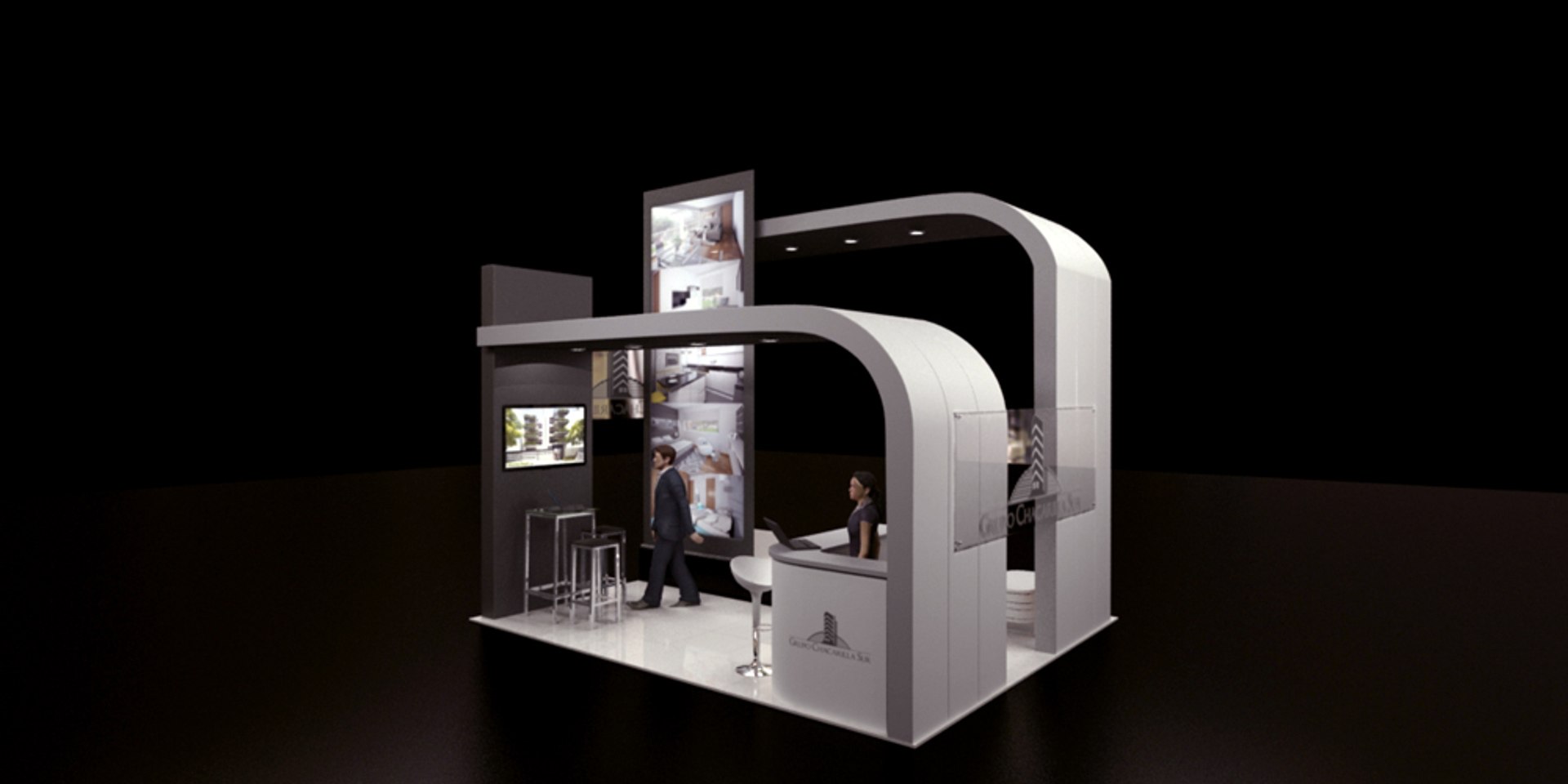 3D Fair Stand - TurboSquid 1266246