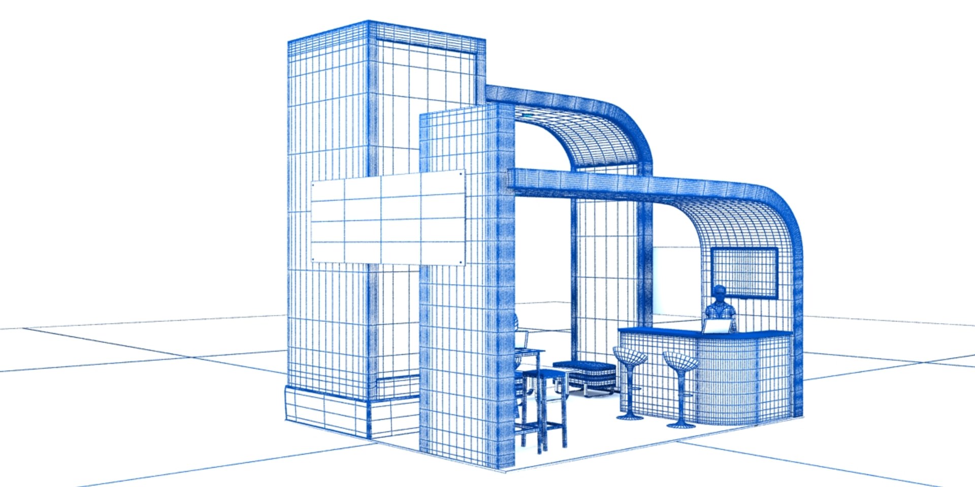 3D Fair Stand - TurboSquid 1266246