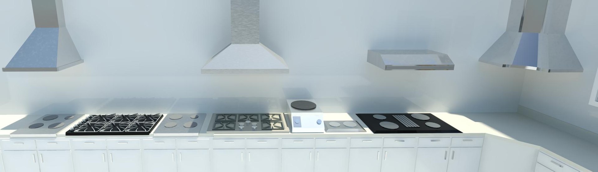 Revit Kitchen Appliances Family 3d Model