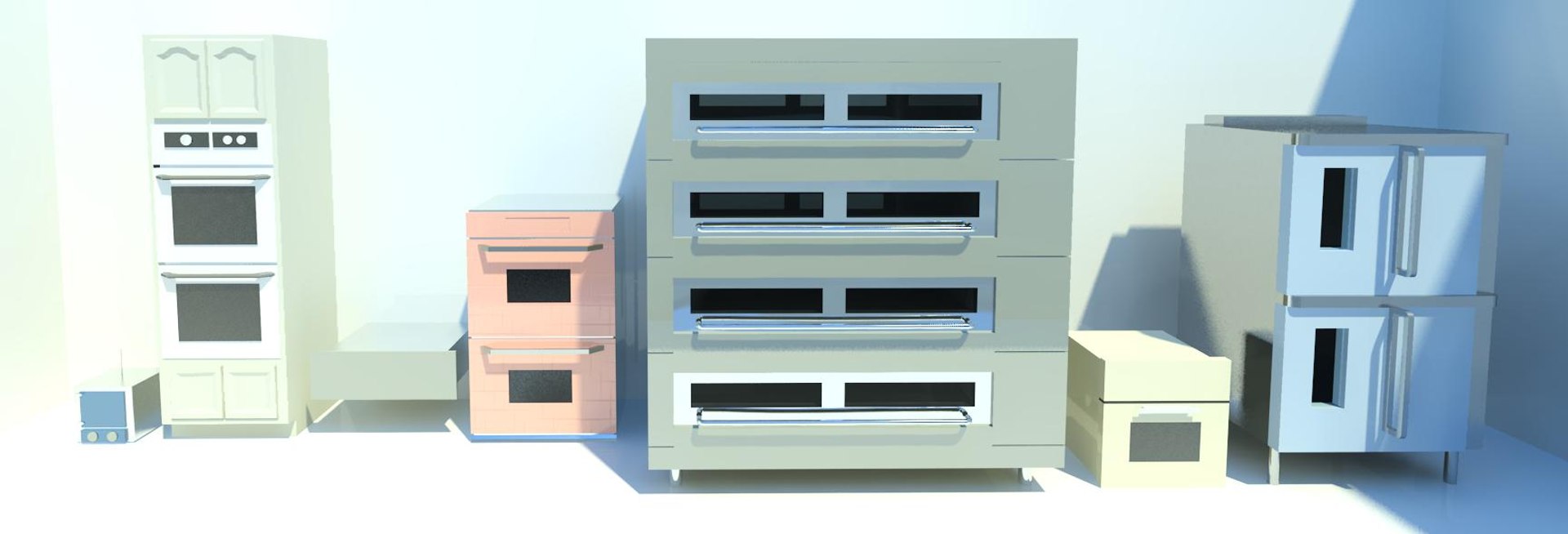 Revit Kitchen Appliances Family 3d Model
