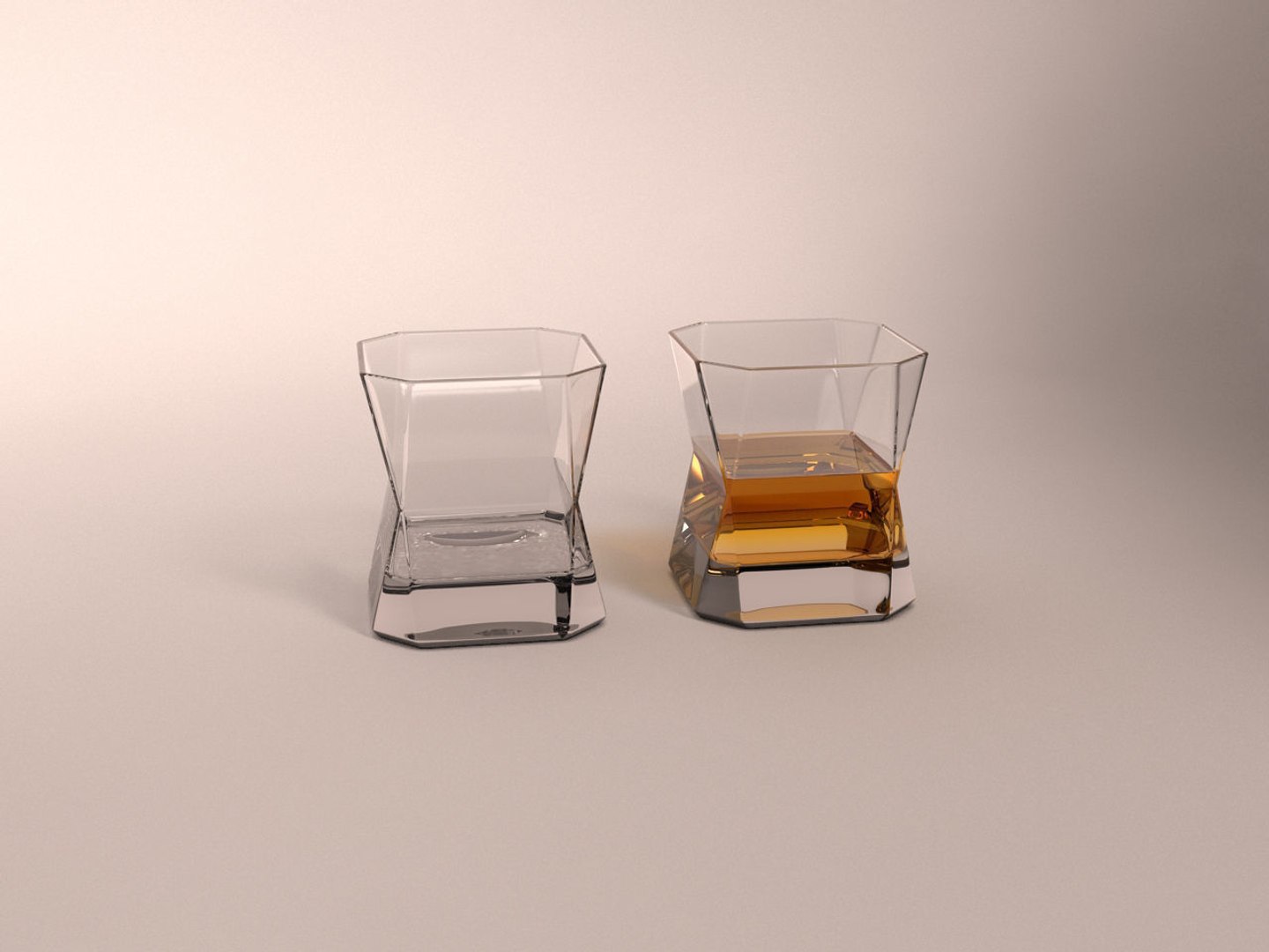 Whiskey Glass 3D Model - TurboSquid 1472339