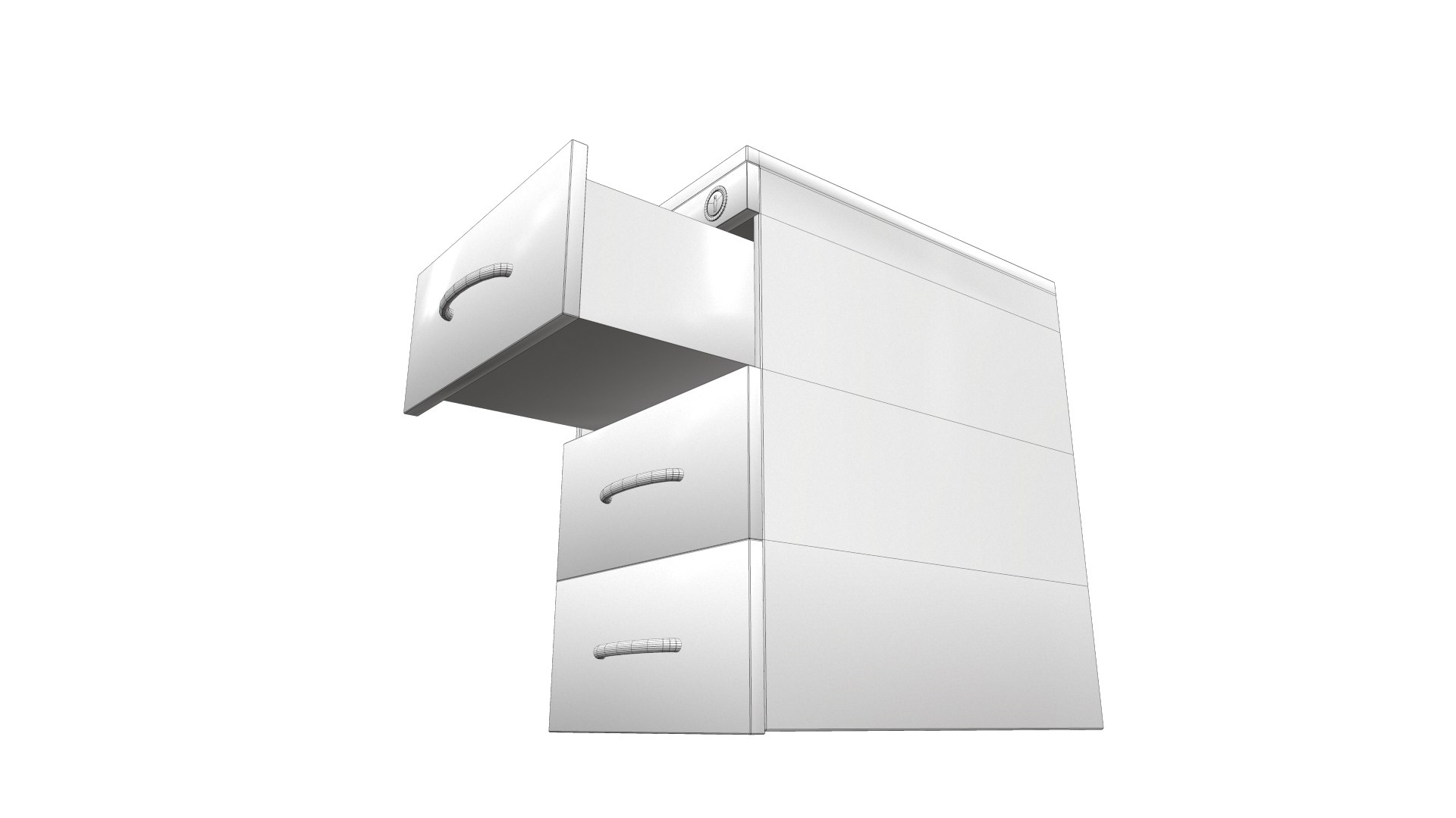 Office Cabinet 3D Model - TurboSquid 2139664
