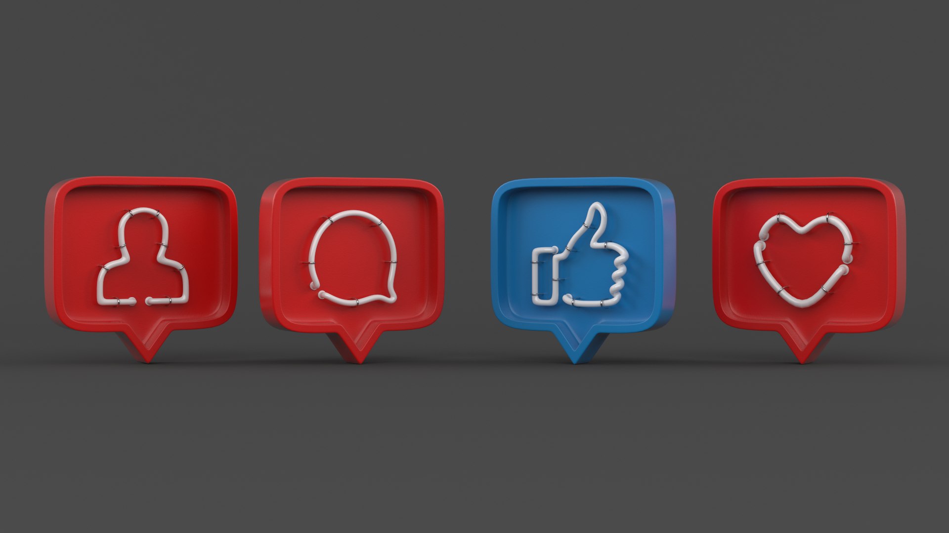 Icons Collection 3D Model - TurboSquid 1919905