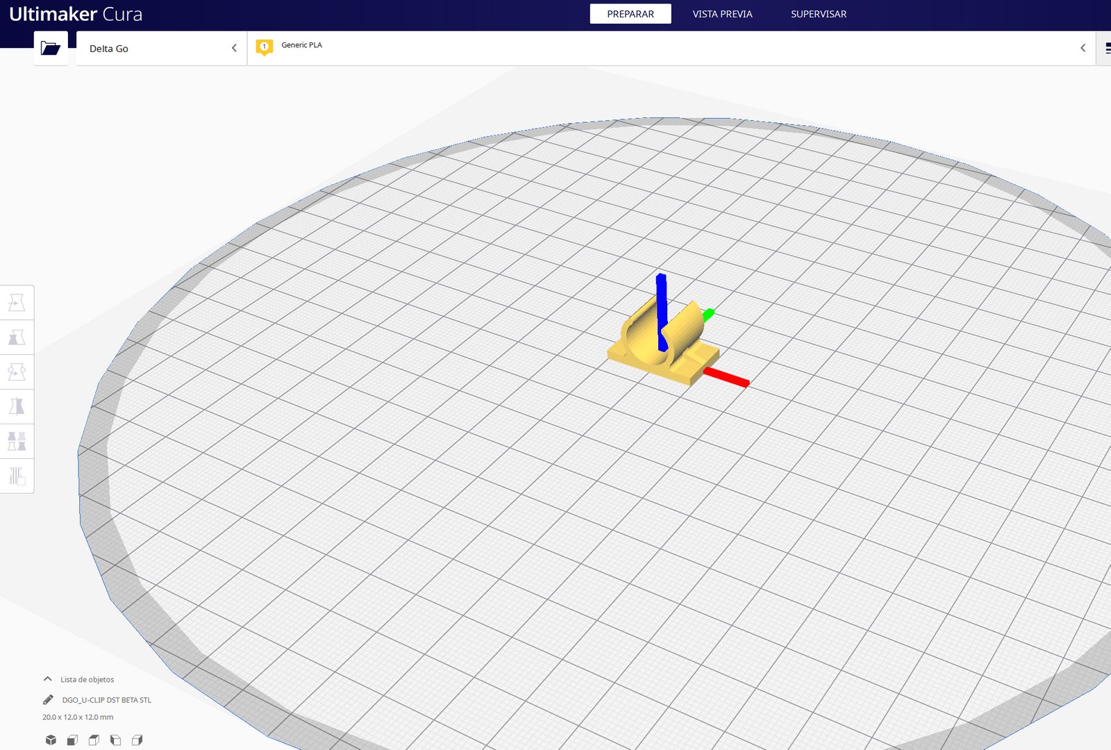 U-clip Print Cable 3D - TurboSquid 1604214