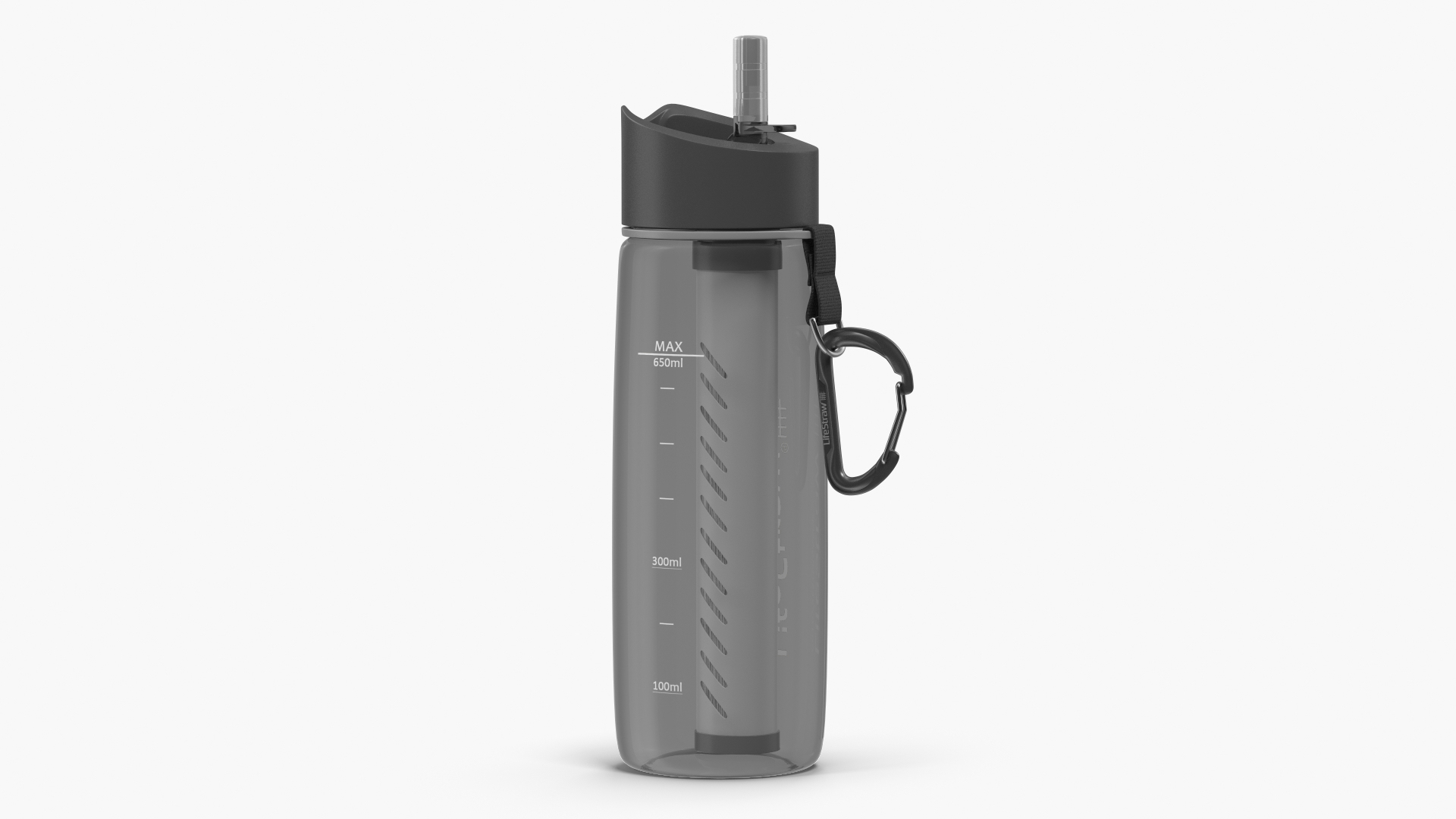 LifeStraw Go 2-Stage Water Filter Bottle Grey 3D - TurboSquid 1980600