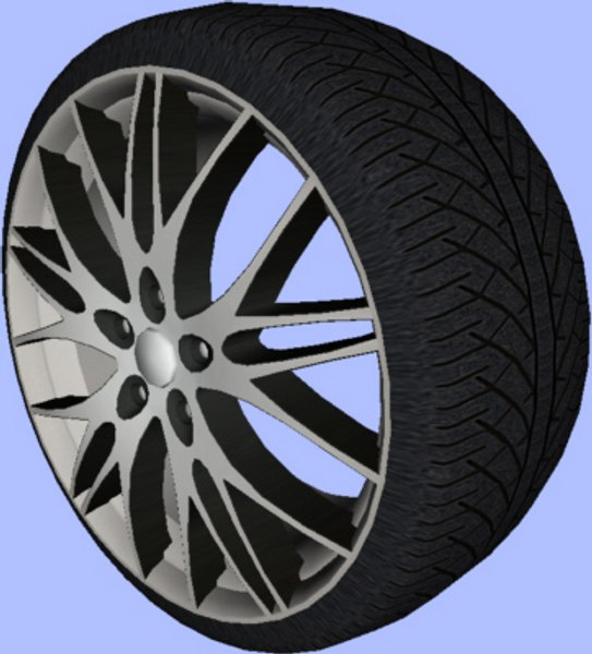 3dsmax cms c8 rim wheel