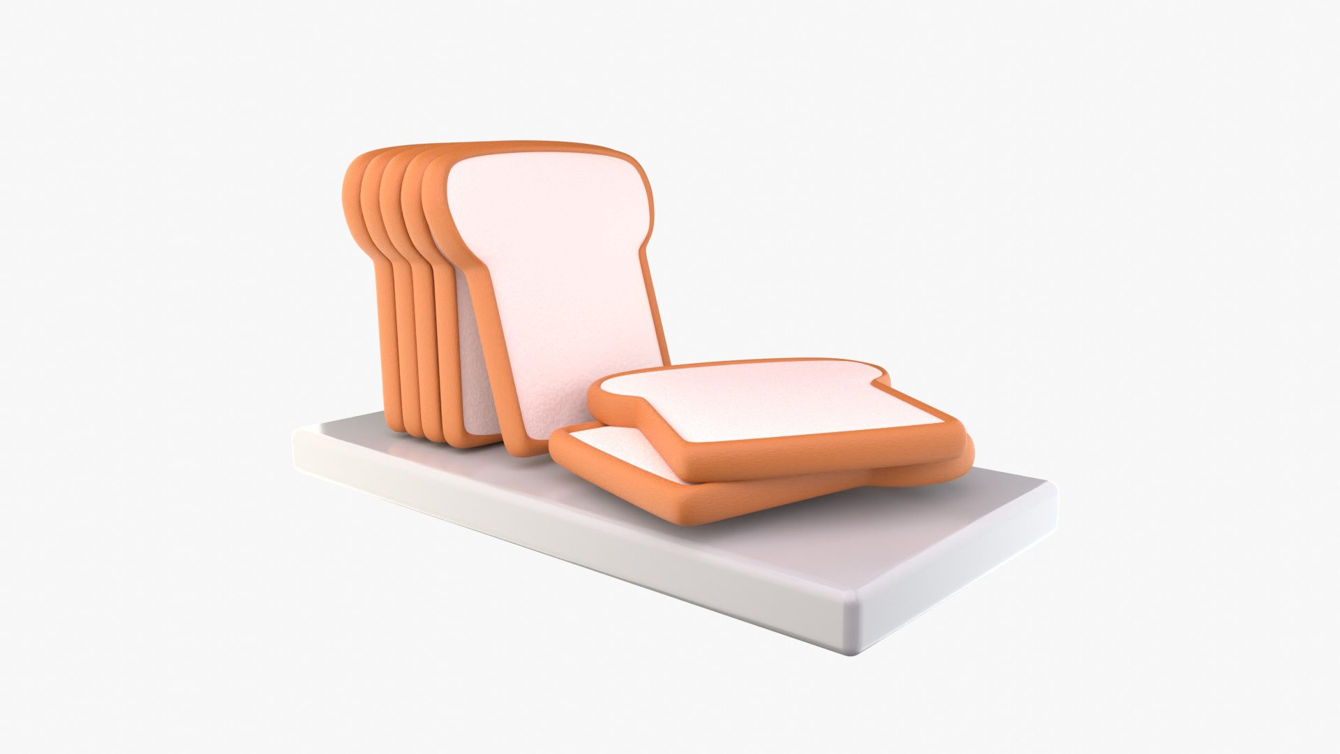 Bread Model - TurboSquid 2252063