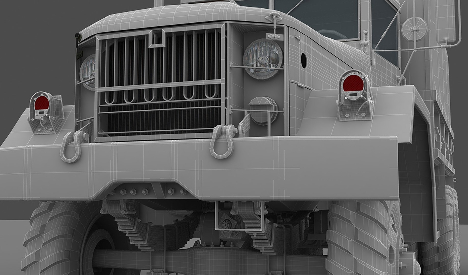 M35 Ww2 Truck 3d Model