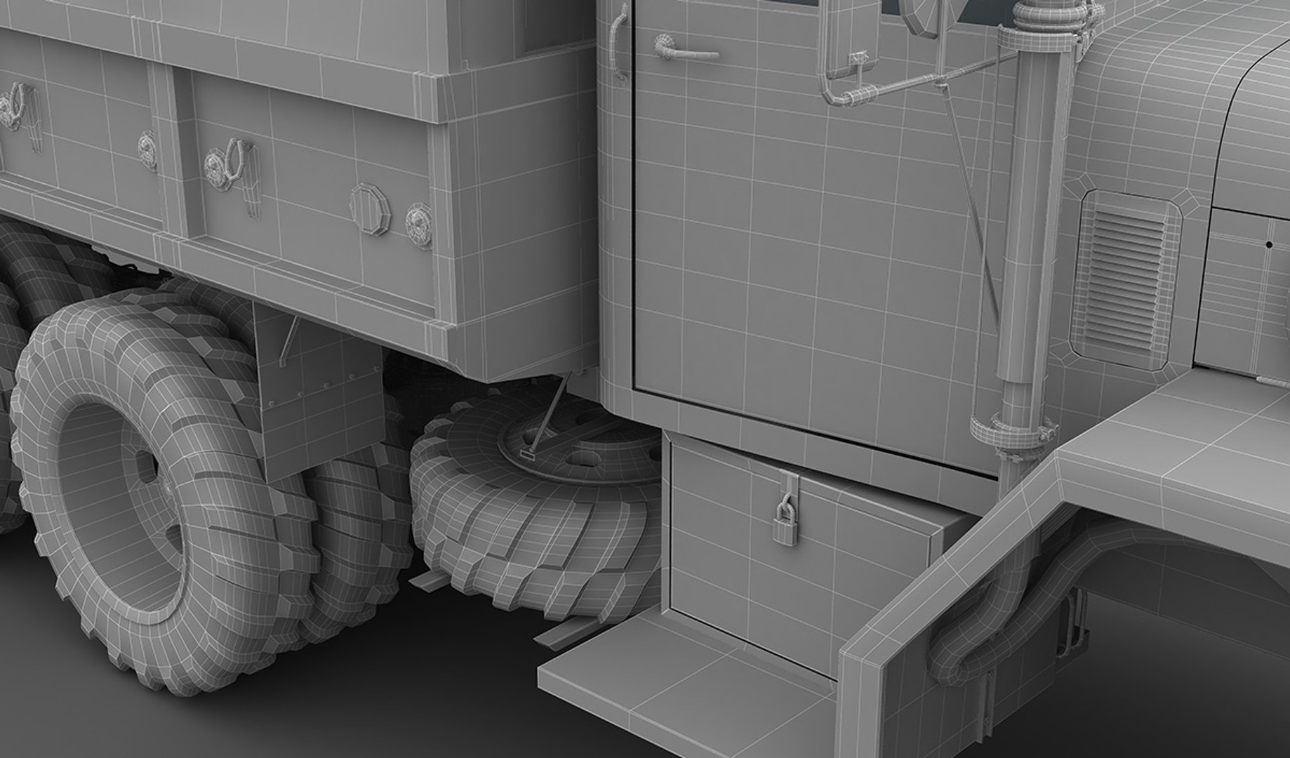 M35 Ww2 Truck 3d Model