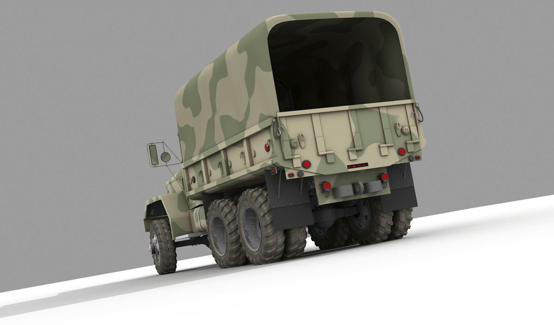 M35 Ww2 Truck 3d Model