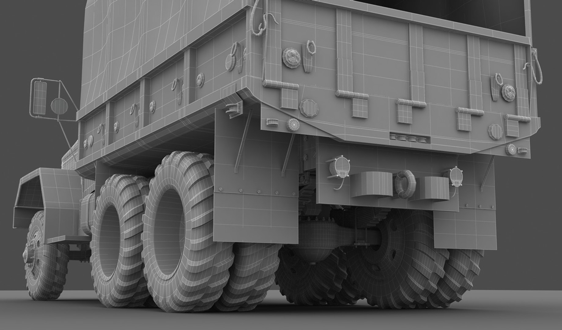 M35 Ww2 Truck 3d Model