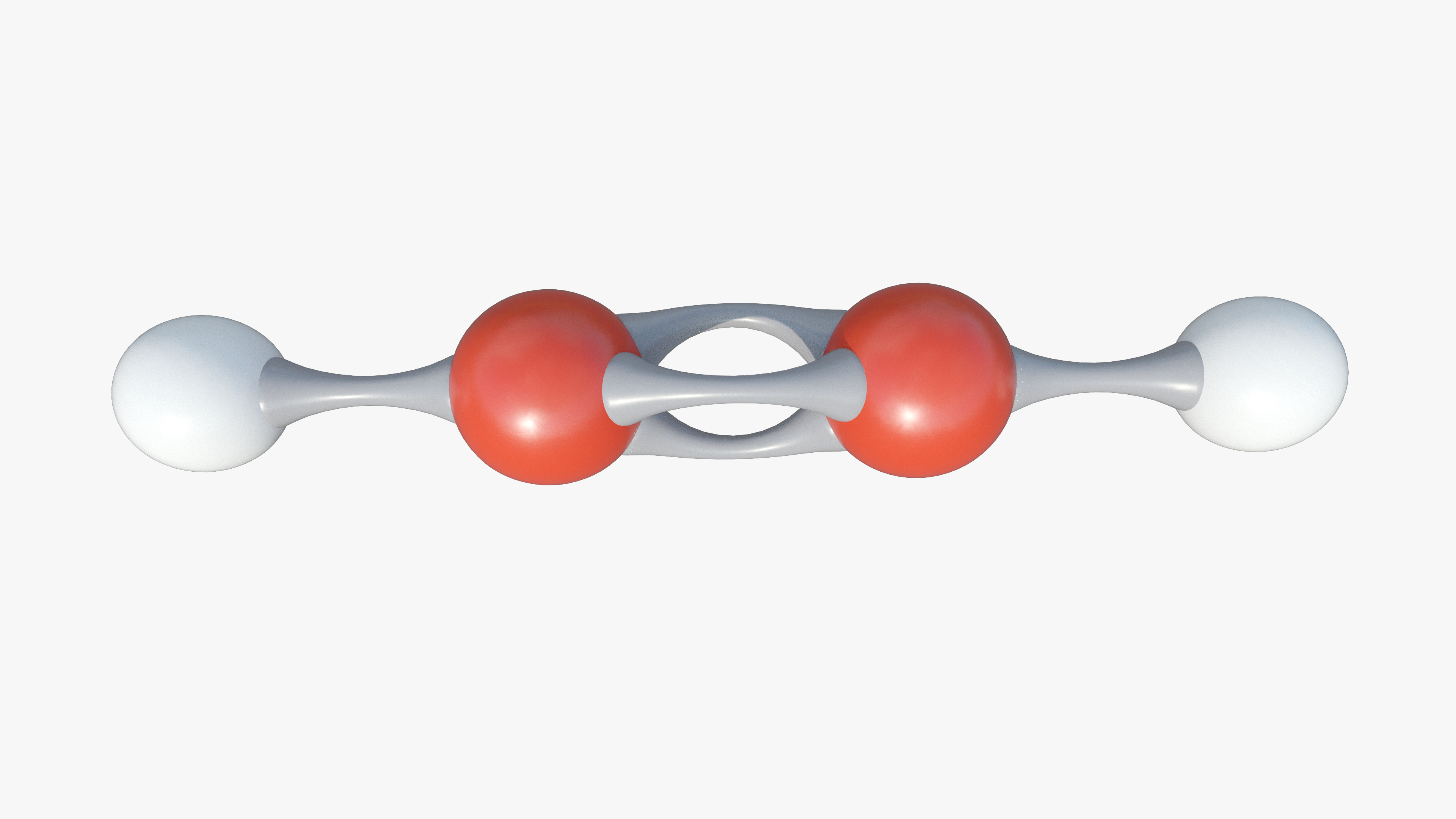 modèle 3D de Molécule d'acétylène avec PBR 4K 8K - TurboSquid 1941592