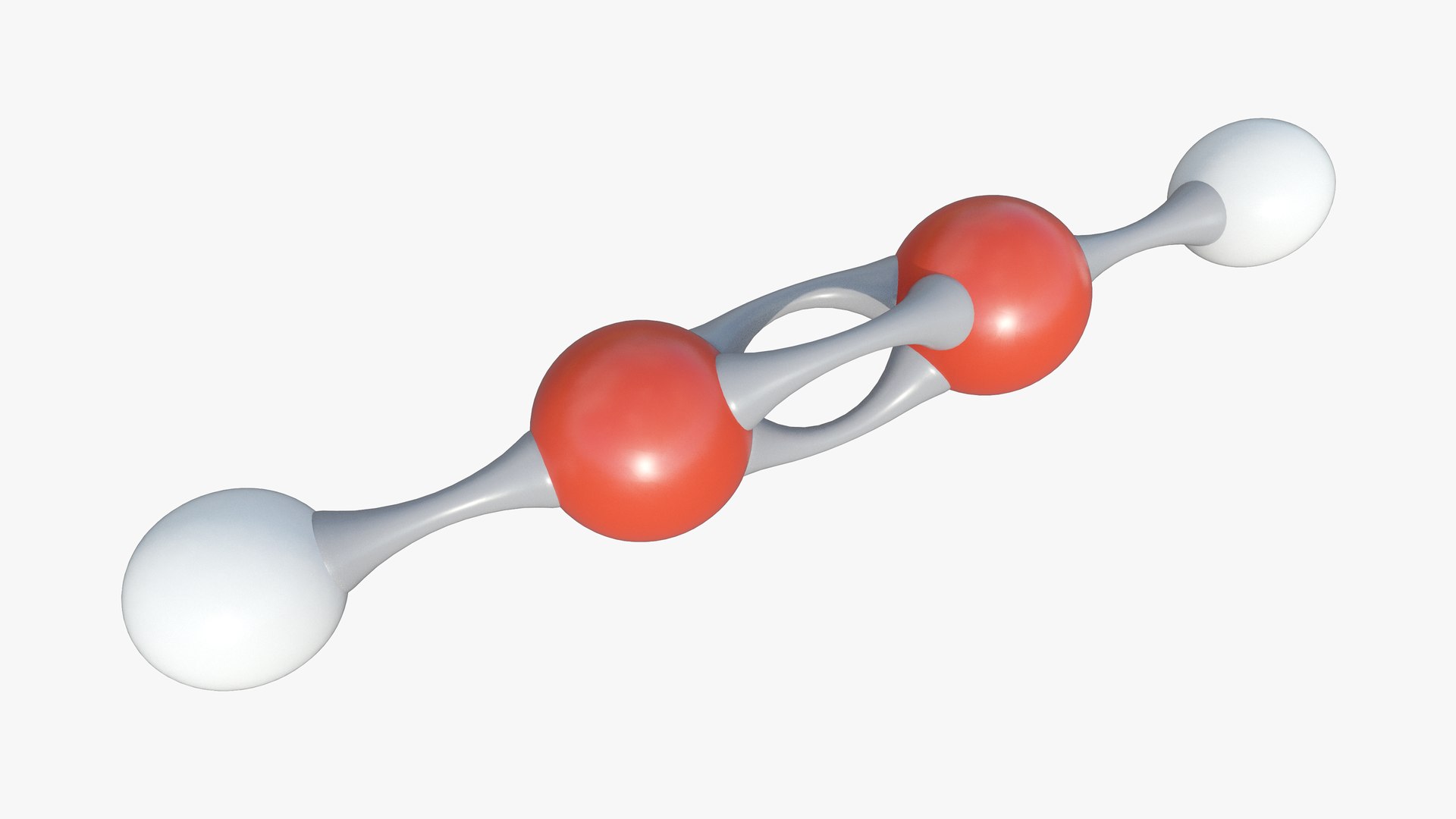 3D Acetylene Molecule With PBR 4K 8K Model - TurboSquid 1941592