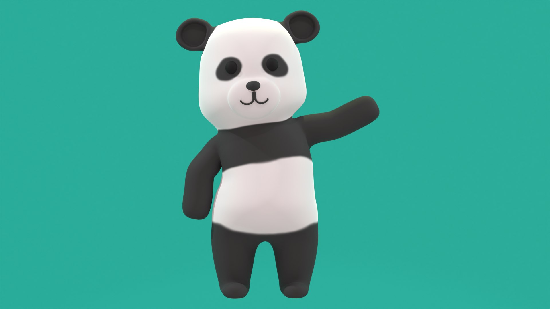 3D Panda Model - TurboSquid 1888592
