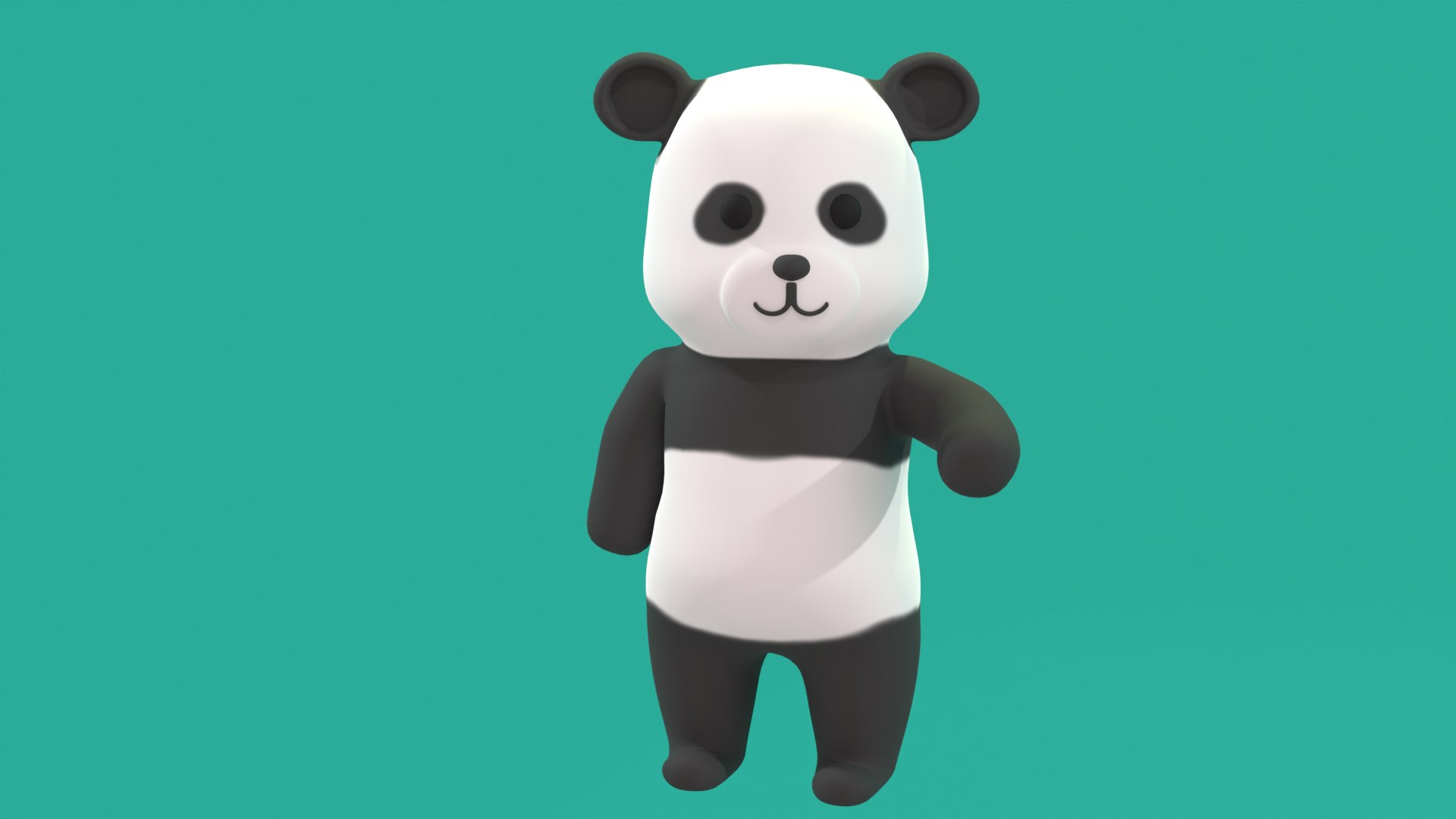 3D Panda Model - TurboSquid 1888592