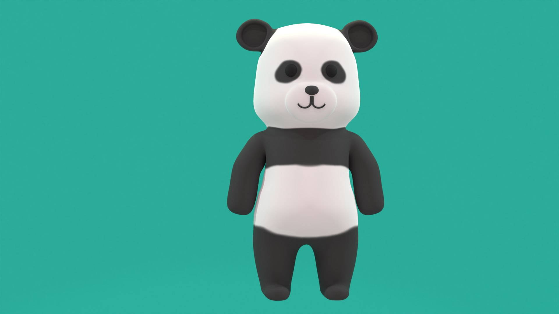 3D Panda Model - TurboSquid 1888592