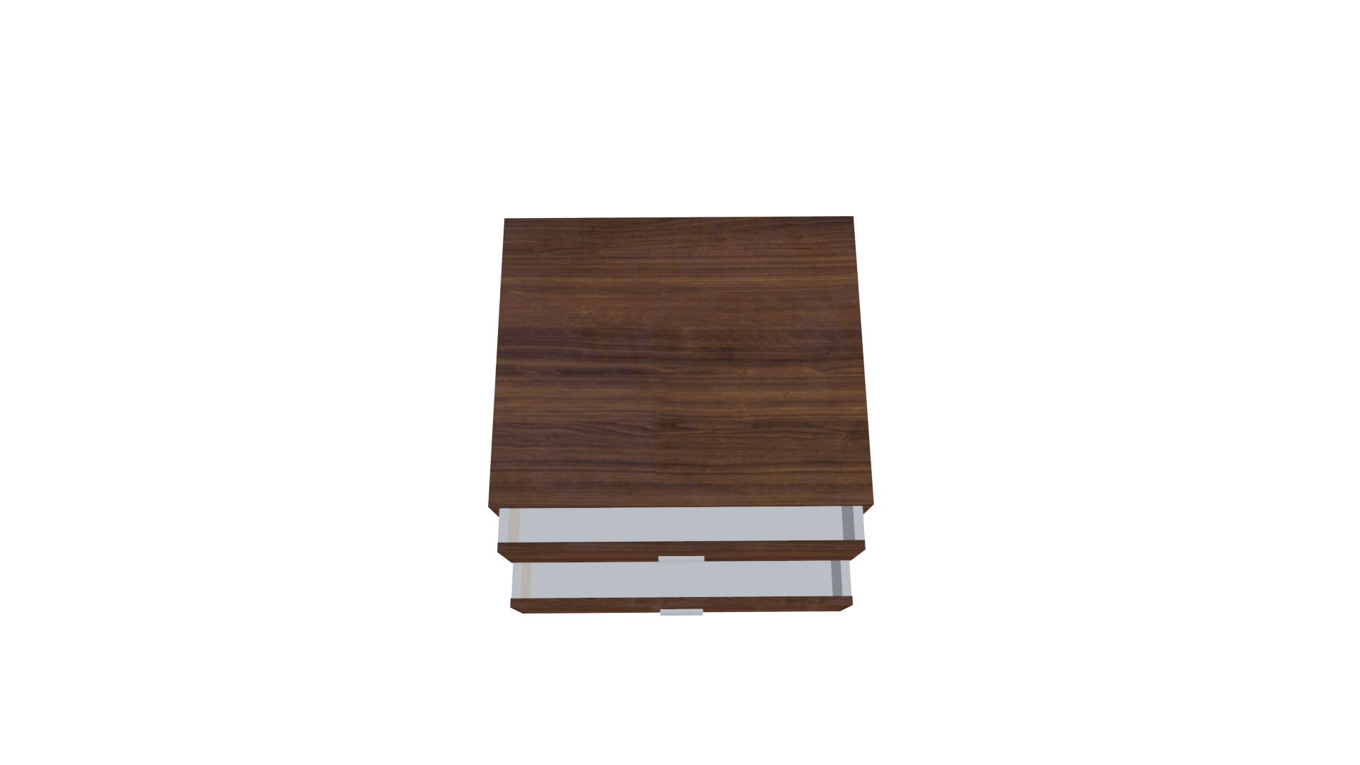 3D Side Table With HPL Brown Texture - TurboSquid 1947834