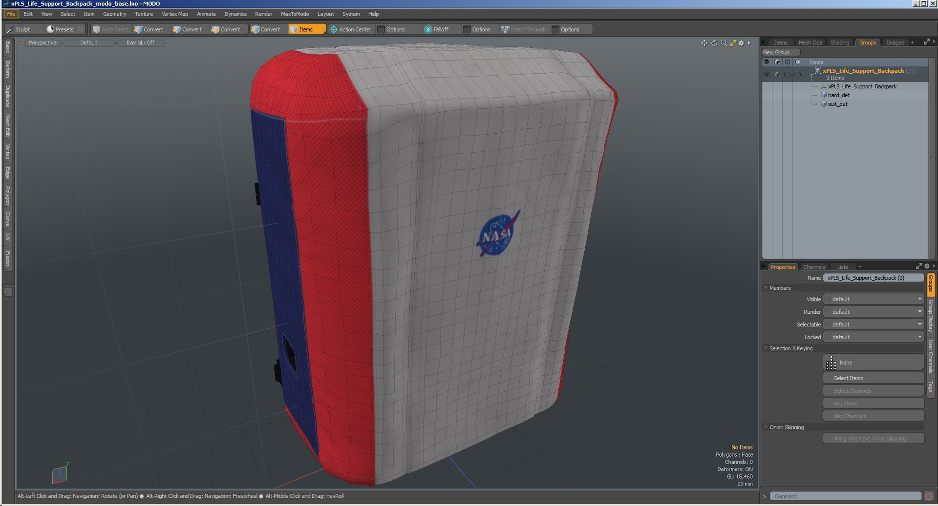 3D xpls life support backpack - TurboSquid 1624055