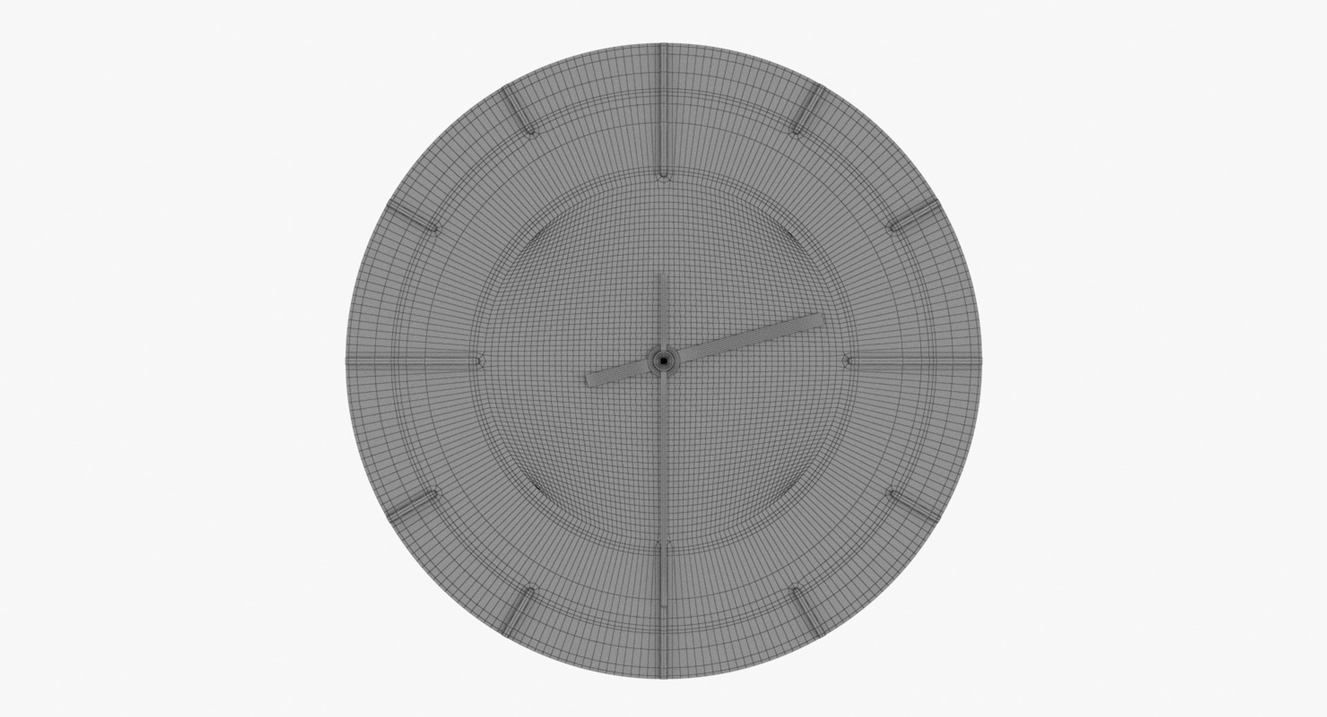 Wall Clock Model - TurboSquid 1374141