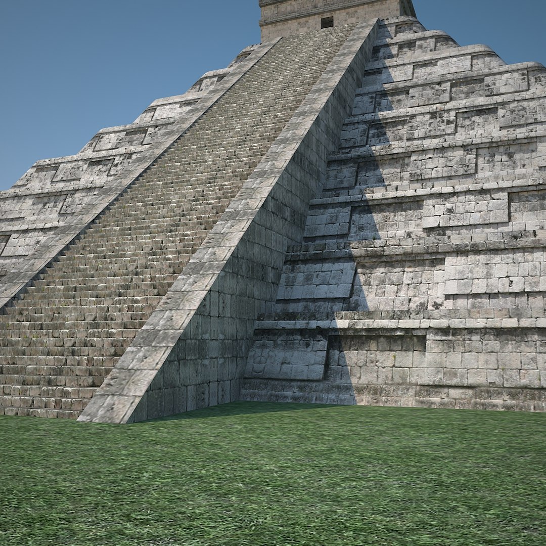 3d Model Chichen Itza